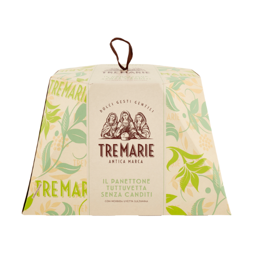 Tre Marie Panettone Tuttuveta - włoska babka z rodzynkami 1000g - sklep ...