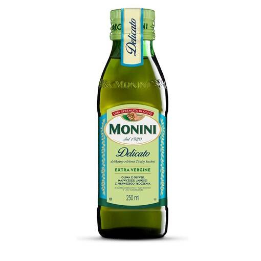 Monini Delicato - oliwa z oliwek extra vergine 250ml - sklep malaitalia.pl
